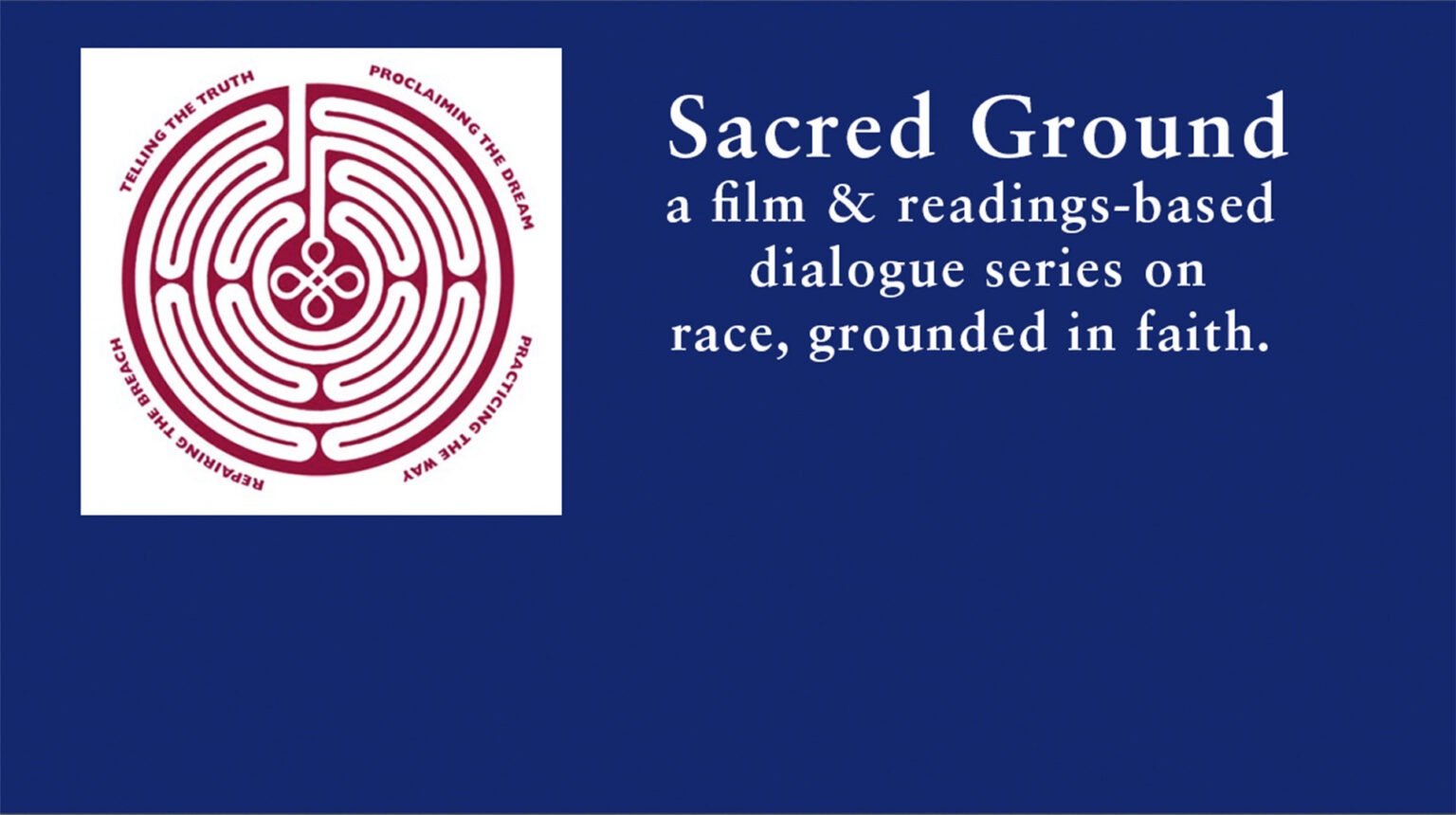 Sacred Ground Kickoff - Church of the Transfiguration
